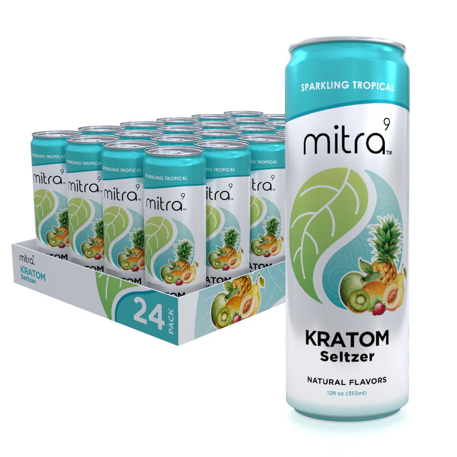 Buy Tropical Kratom Seltzer | Sugar-free Kratom Drink - Mitra9