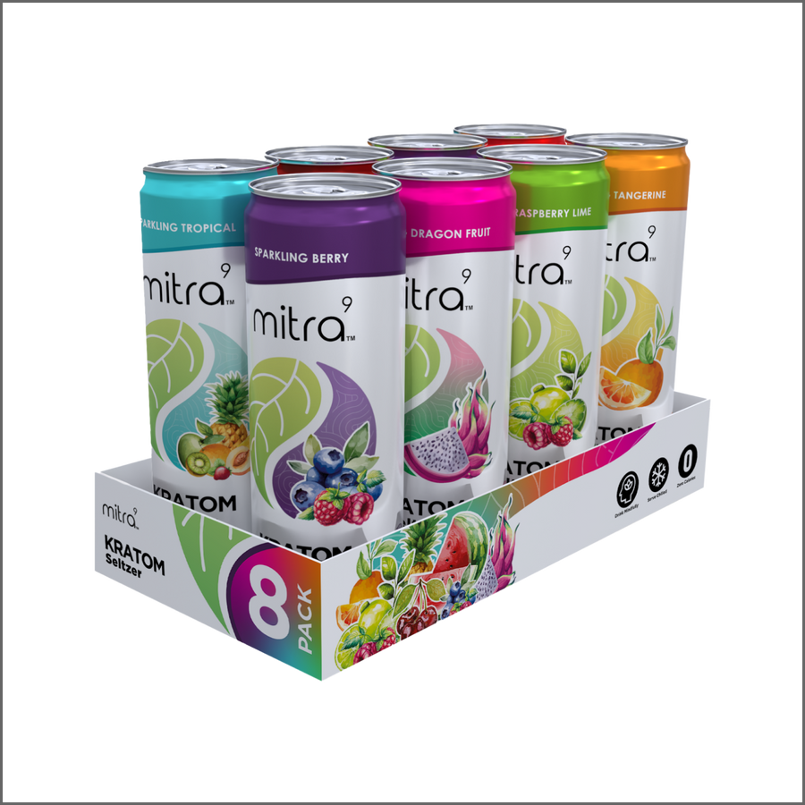 Buy Kratom Seltzer Variety Pack | Fast Delivery - Mitra9