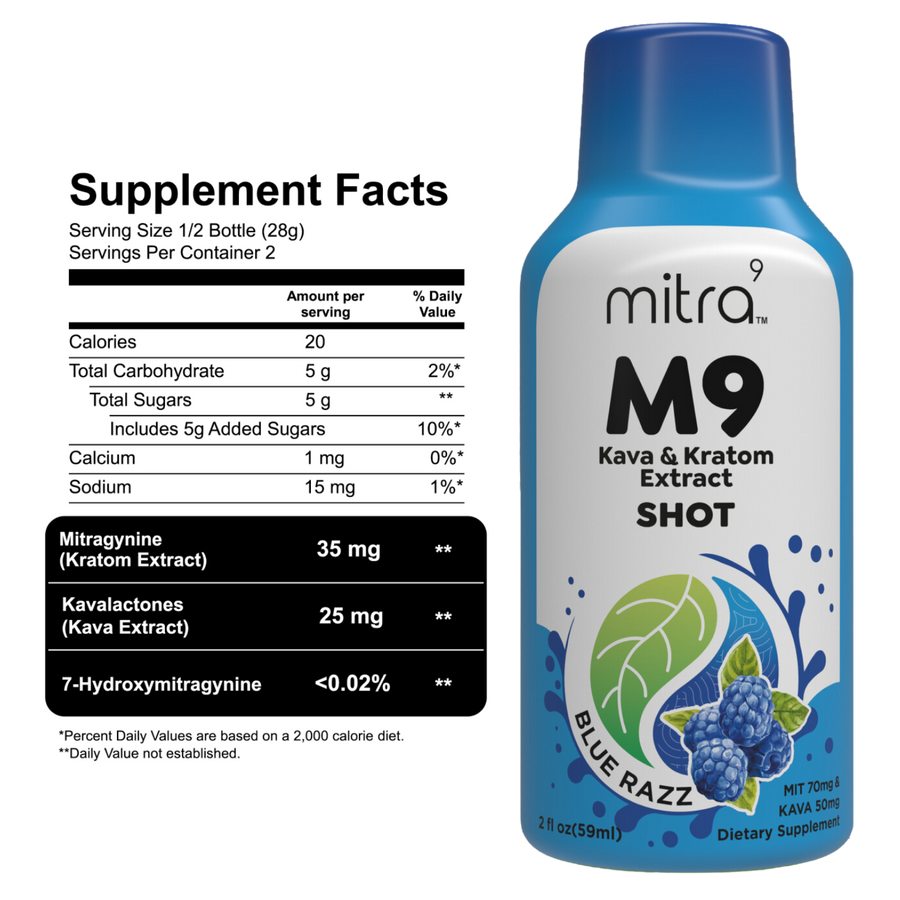 Buy Kava and Kratom Shot - Mitra9
