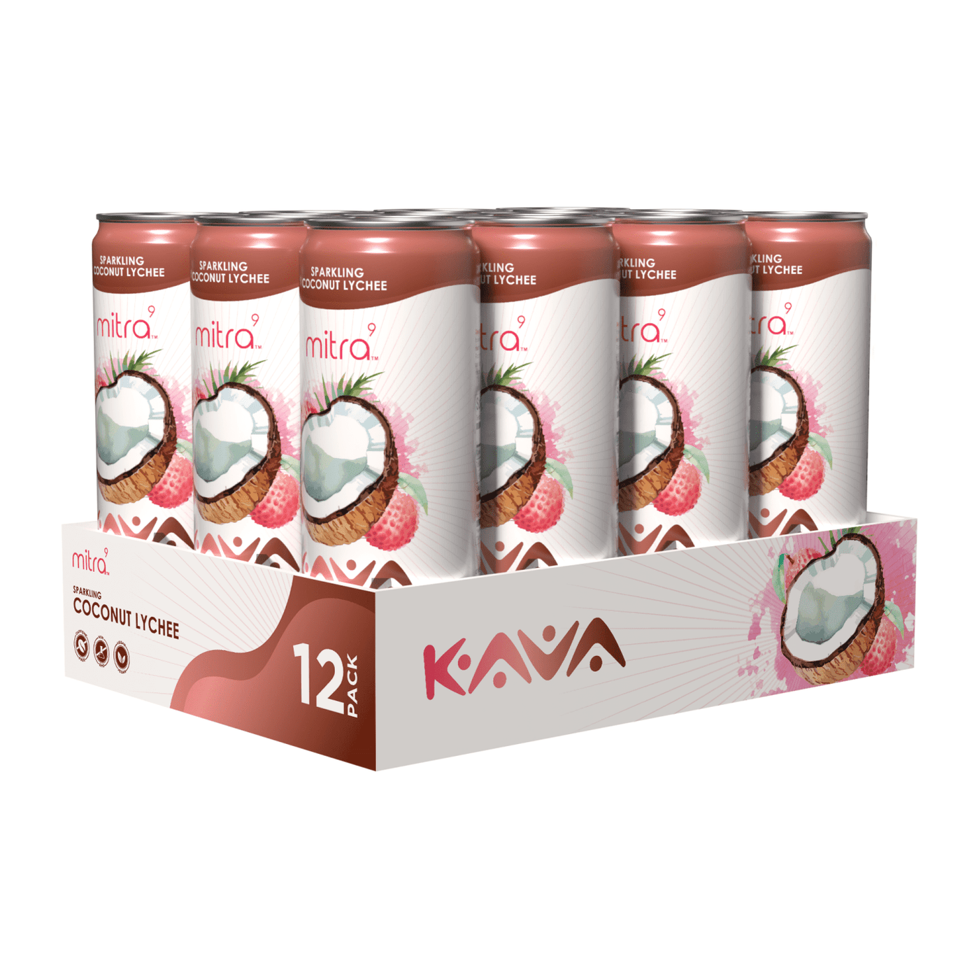 Coconut Lychee Kava Drink - Mitra-9