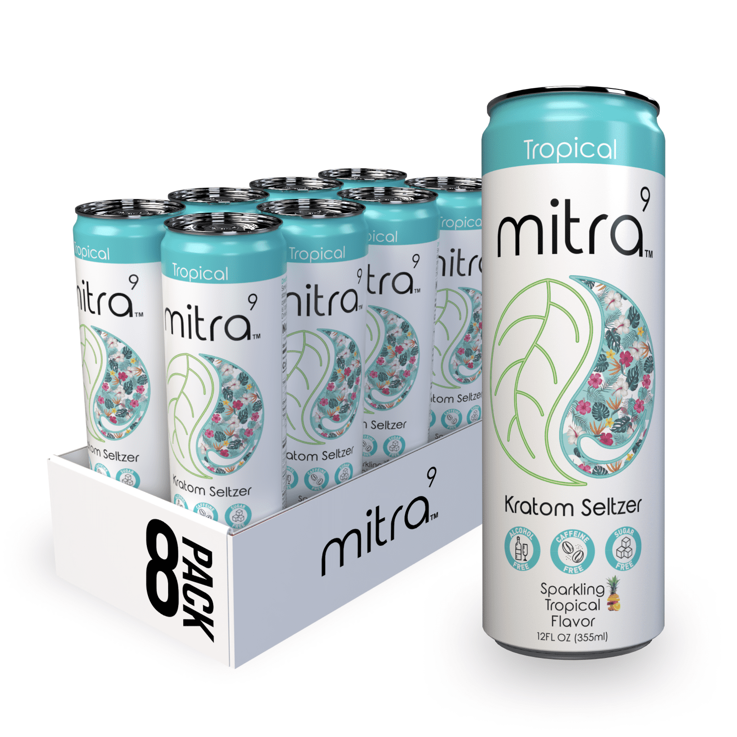 Mitra9 Tropical Kratom Seltzer - Mitra-9