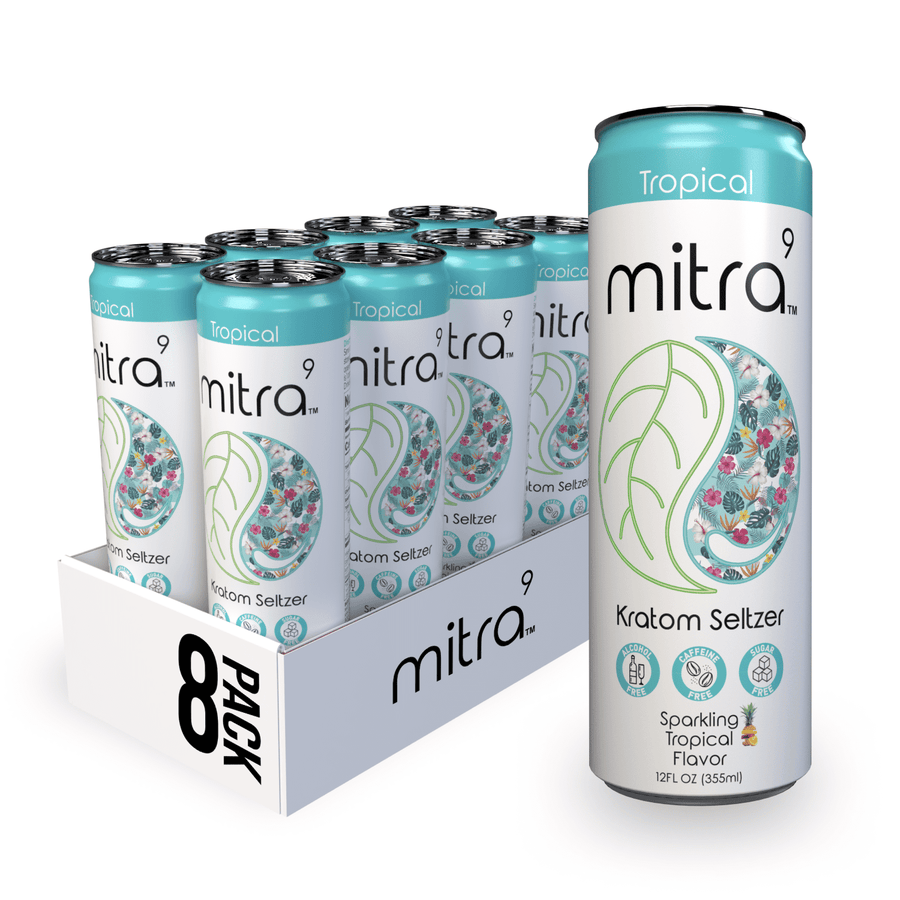 Mitra9 Tropical Kratom Seltzer - Mitra-9